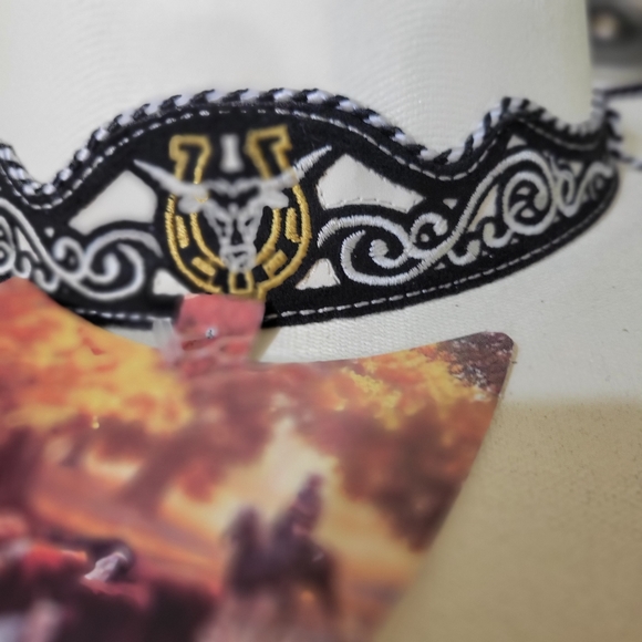 Accessories | Mens Western Cowboy Rodeo Hat Longhorn Riding Hat ...